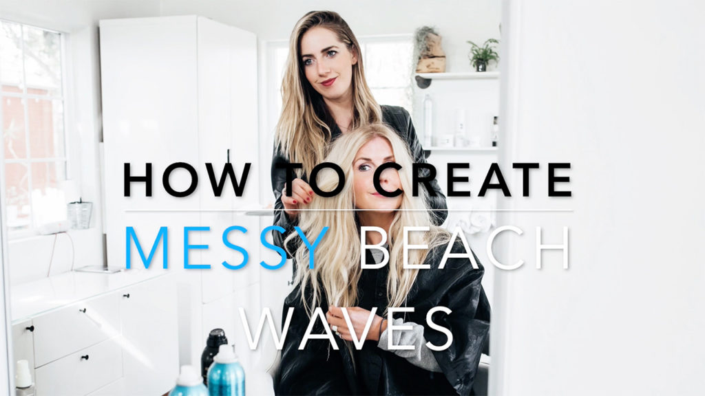 How To Create Messy Beach Waves Tutorial With Video - Salty Lashes