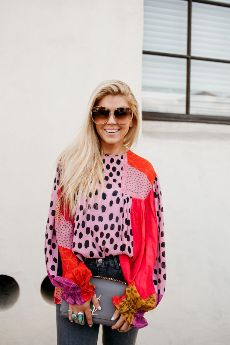 A List Of The Most Stylish Patterned Tops - Salty Lashes