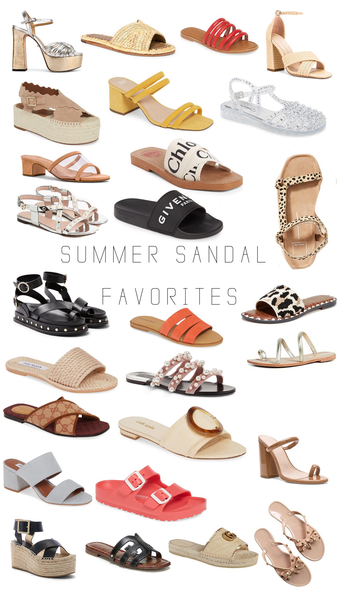Summer Sandal Favorites & A Summer Outfit | Salty Lashes