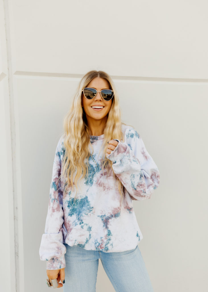 Tie Dye Sweater Outfit | Salty Lashes - Lifestyle Blog