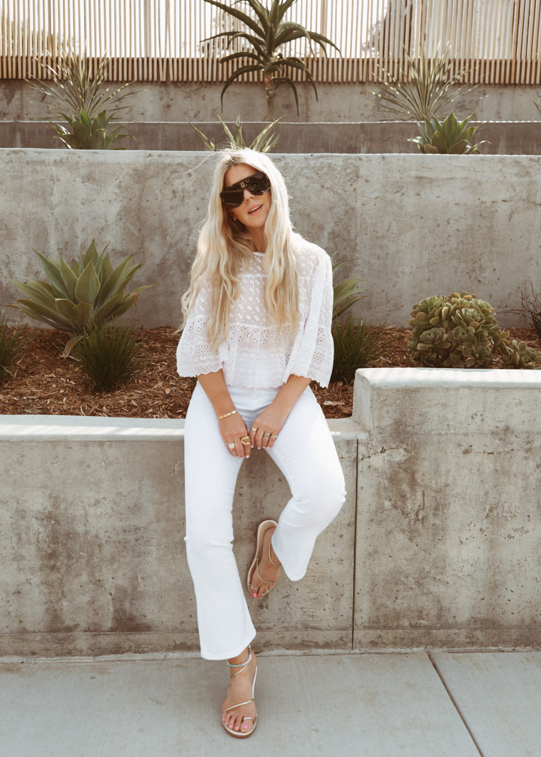 Flattering White Denim for Summer - Salty Lashes | Lifestyle Blog