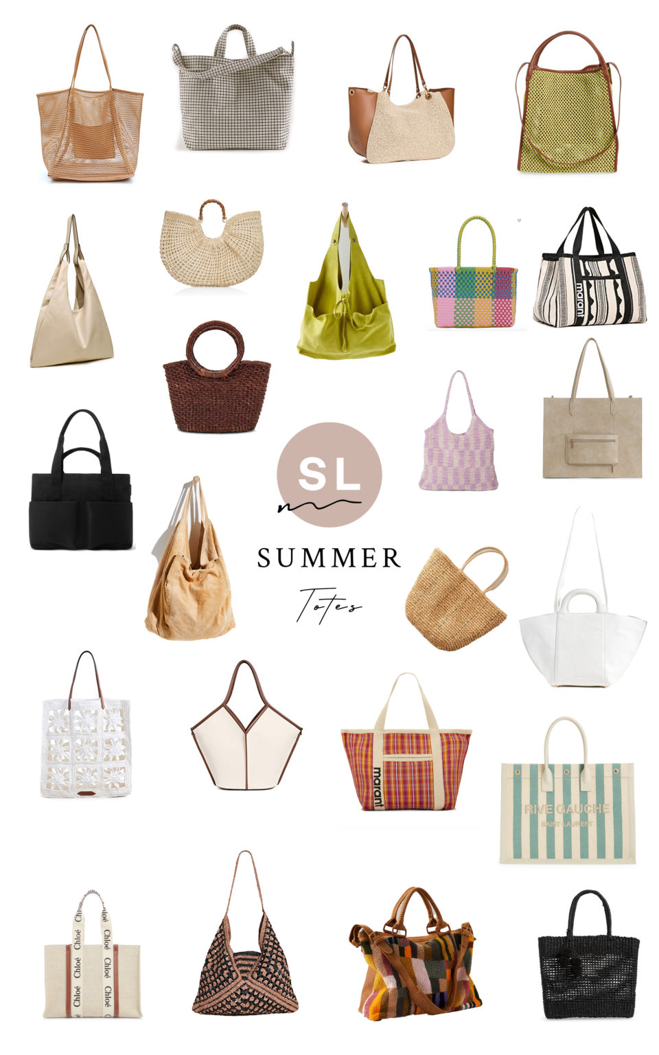 20 Summer Totes - 20 Summer Totes | Lifestyle Blog