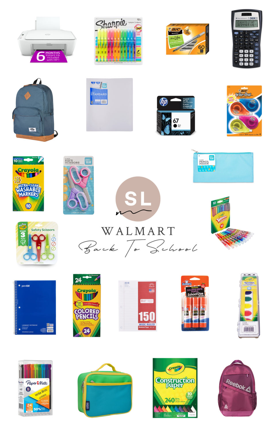 Back To School With Walmart: Items for $1, Supplies at $0.25