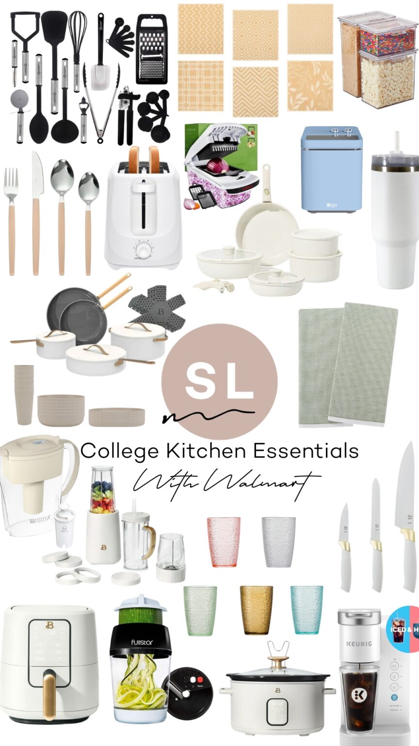 College Kitchen Essentials With Walmart